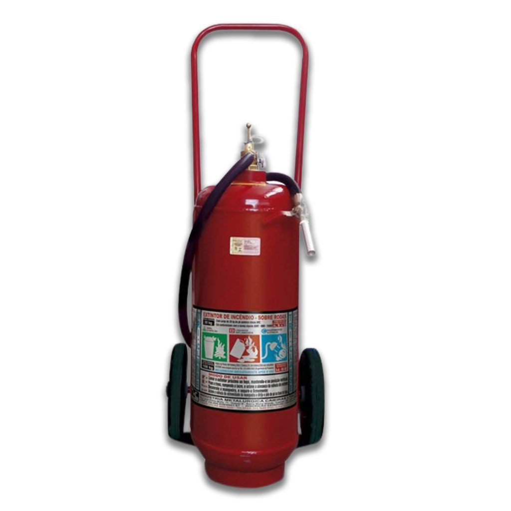 Extintor Carreta Pó ABC 30kg 10A-80BC | Combate à Incêndio